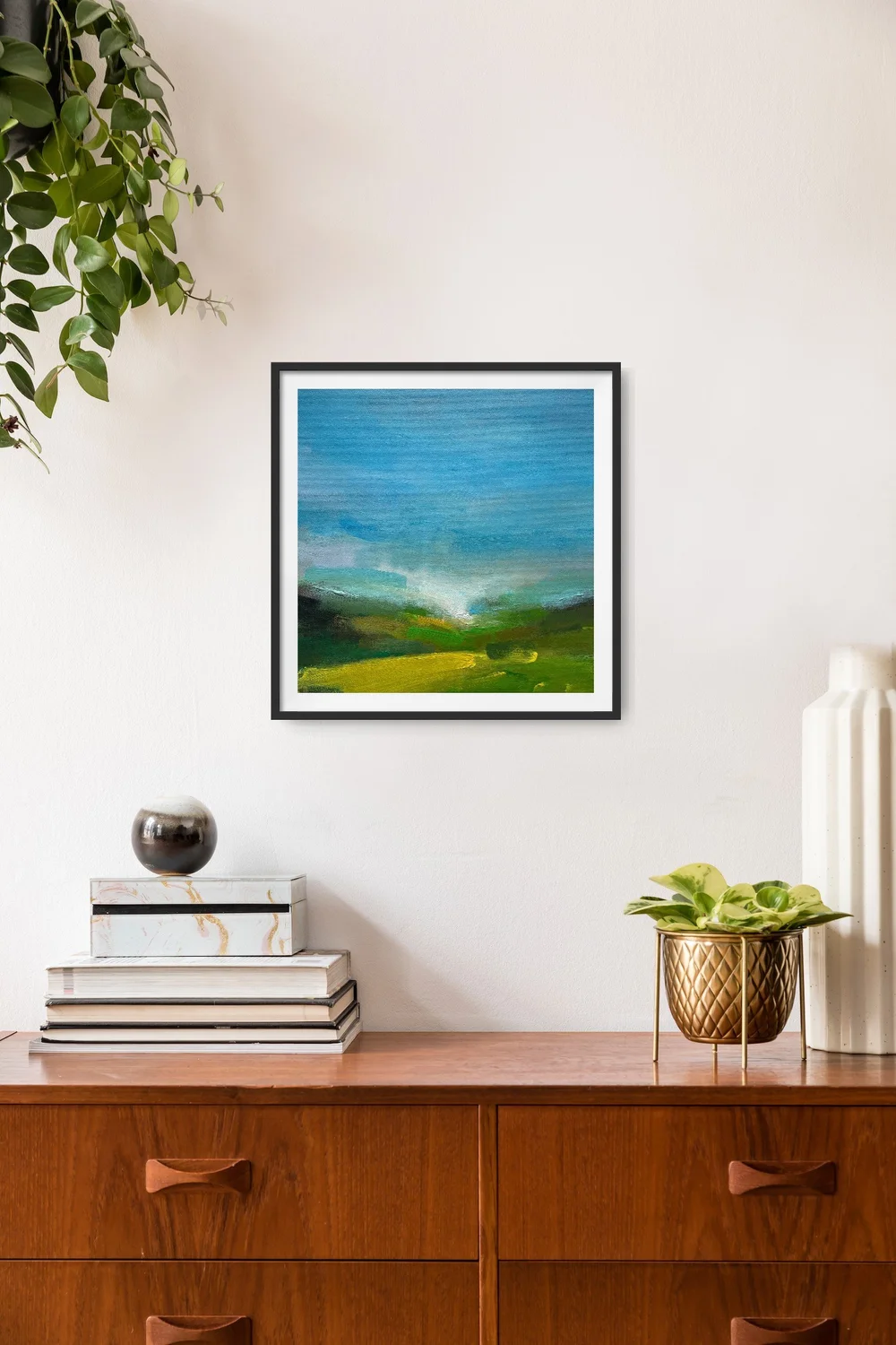 Paintings on Paper and Canvas | View Larger Abstract Artwork — Mary ...