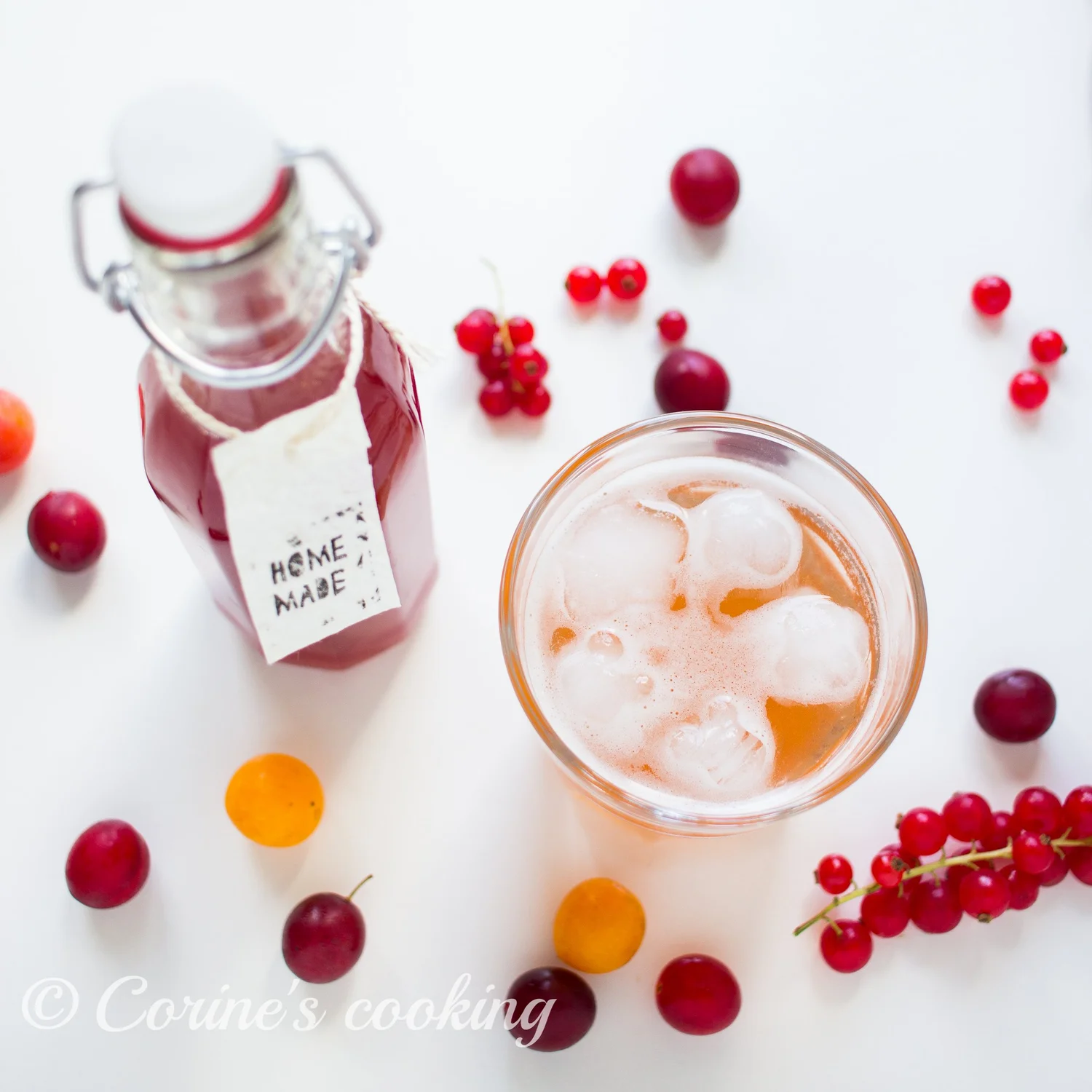 Kriecherl-Ribisel Sirup — Corine's cooking