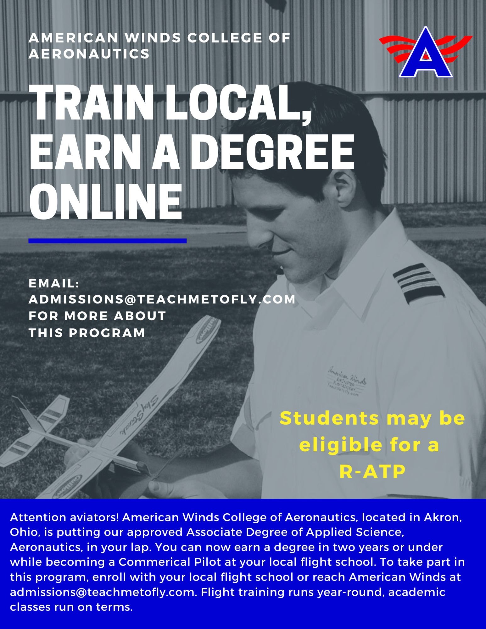 American Winds College of Aeronautics | Erie, PA | Private, Instrument ...