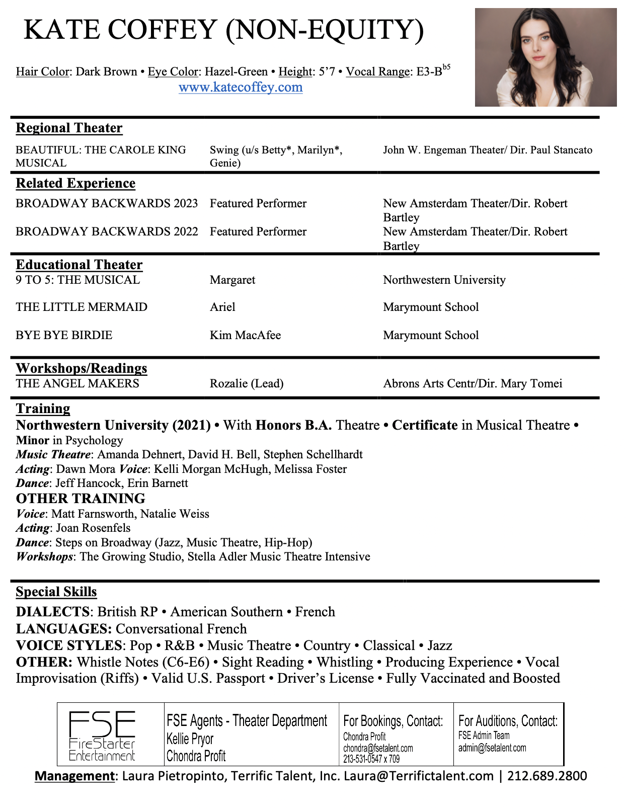 Resume — Kate Coffey