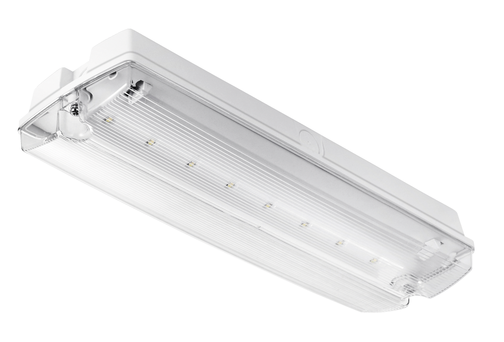 3W LED Non-Maintained/Maintained Emergency Bulkhead — Luxna Lighting