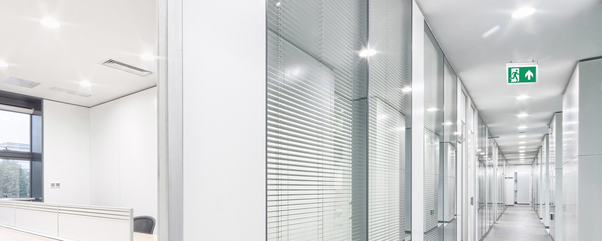 3W LED Emergency Hanging Exit Sign - Surface Mounted — Luxna Lighting