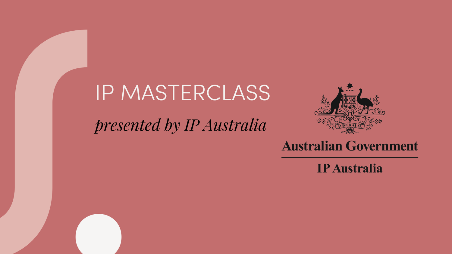 Free Members Masterclass with IP Australia Register — SPARK