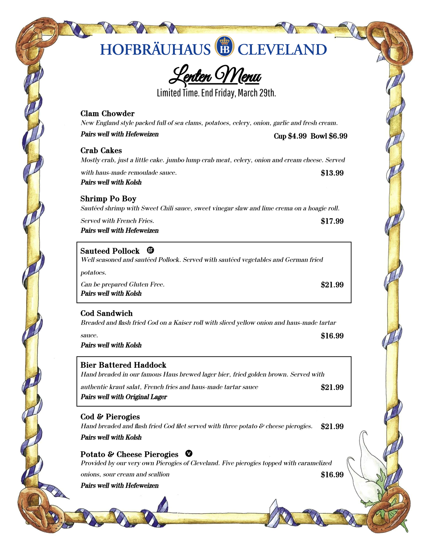 General 4 — Hofbräuhaus Cleveland - Food Party Events Hall Cleveland OH