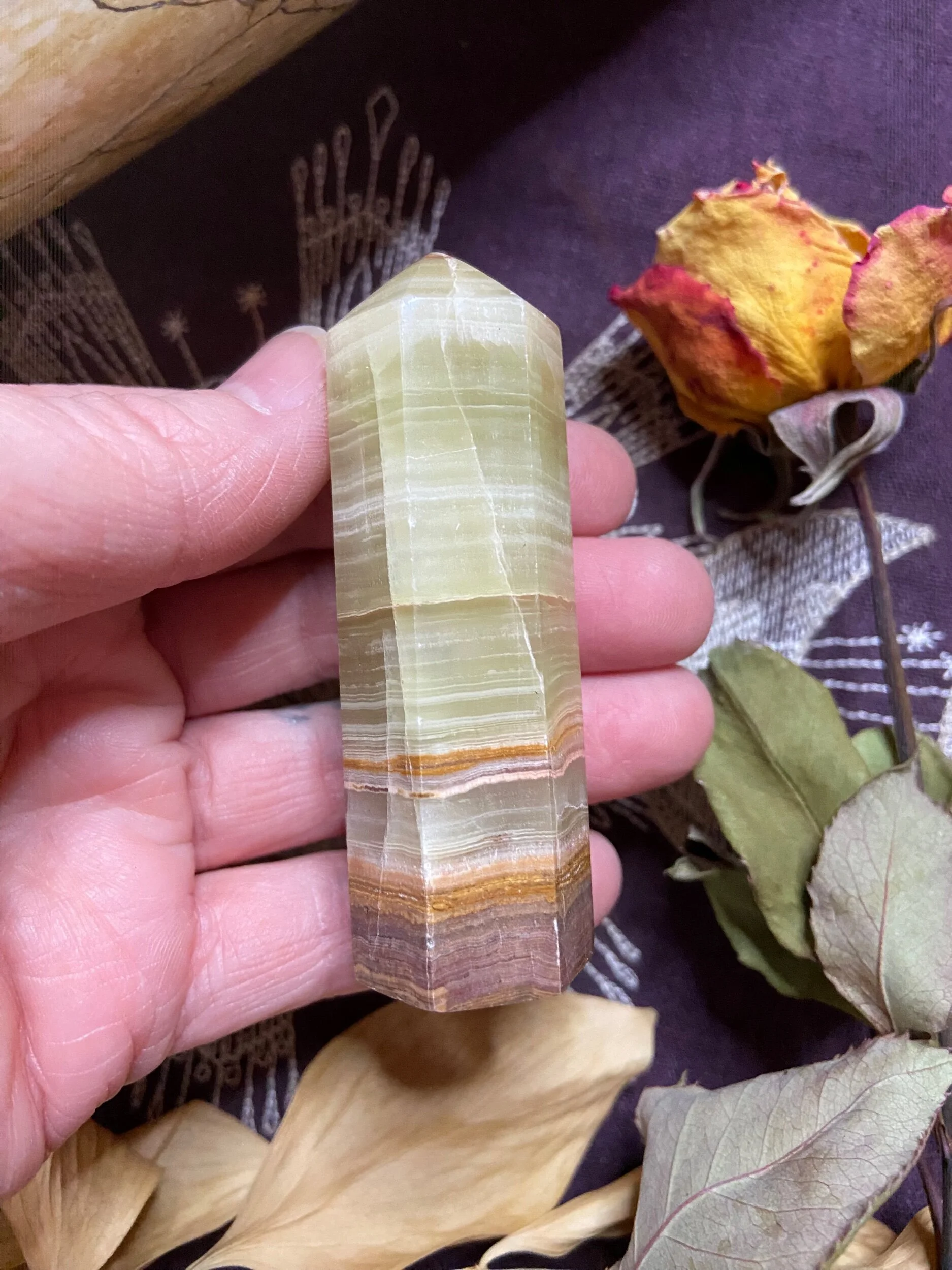 Montana Moss Agate Cabochon, All Natural Crystal, Handmade, Cabochon ...