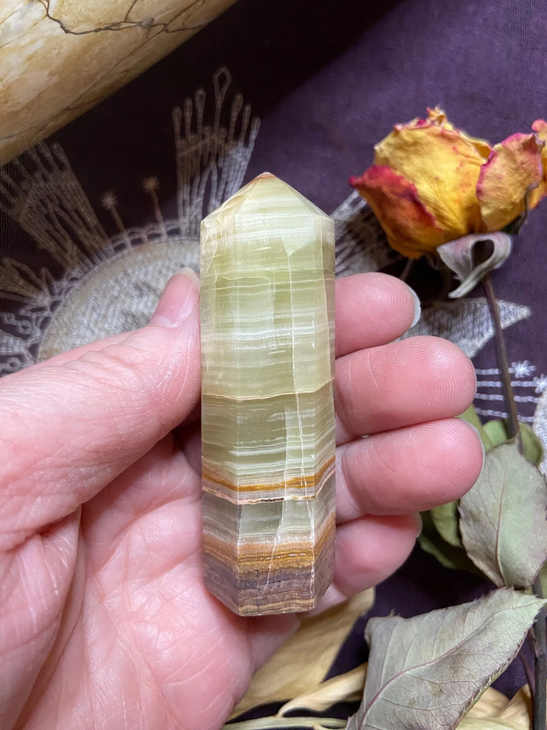 Montana Moss Agate Cabochon, All Natural Crystal, Handmade, Cabochon ...