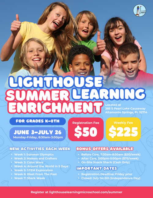 Lighthouse Learning Microschool and Homeschool Hybrid in Longwood, Florida