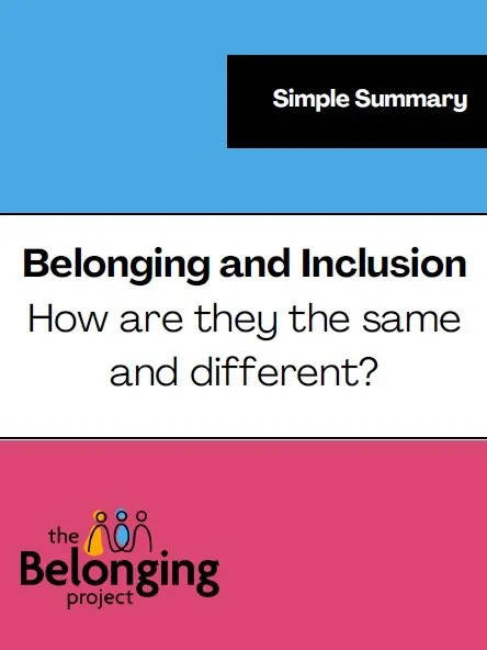 The Belonging Project — SKILLS SOCIETY
