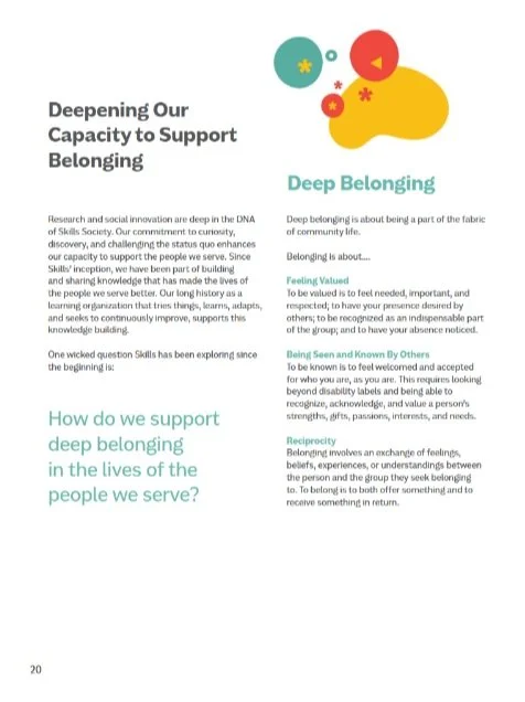 The Belonging Project — SKILLS SOCIETY