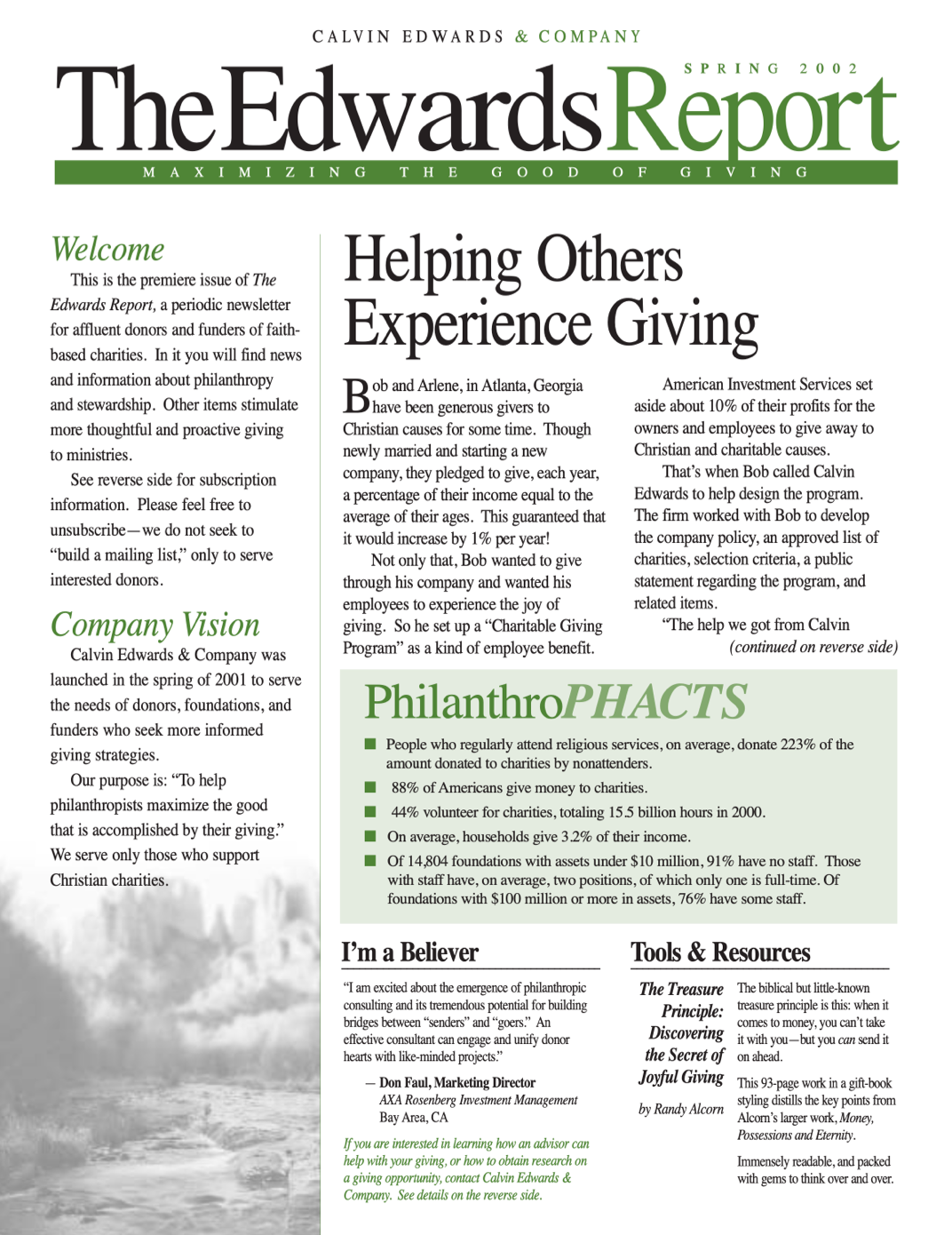 Downloads — Calvin Edwards & Company