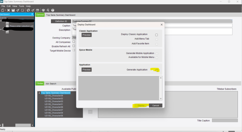 Convert Epicor Dashboard to Kinetic App (Step-by-Step Guide) — Butiq