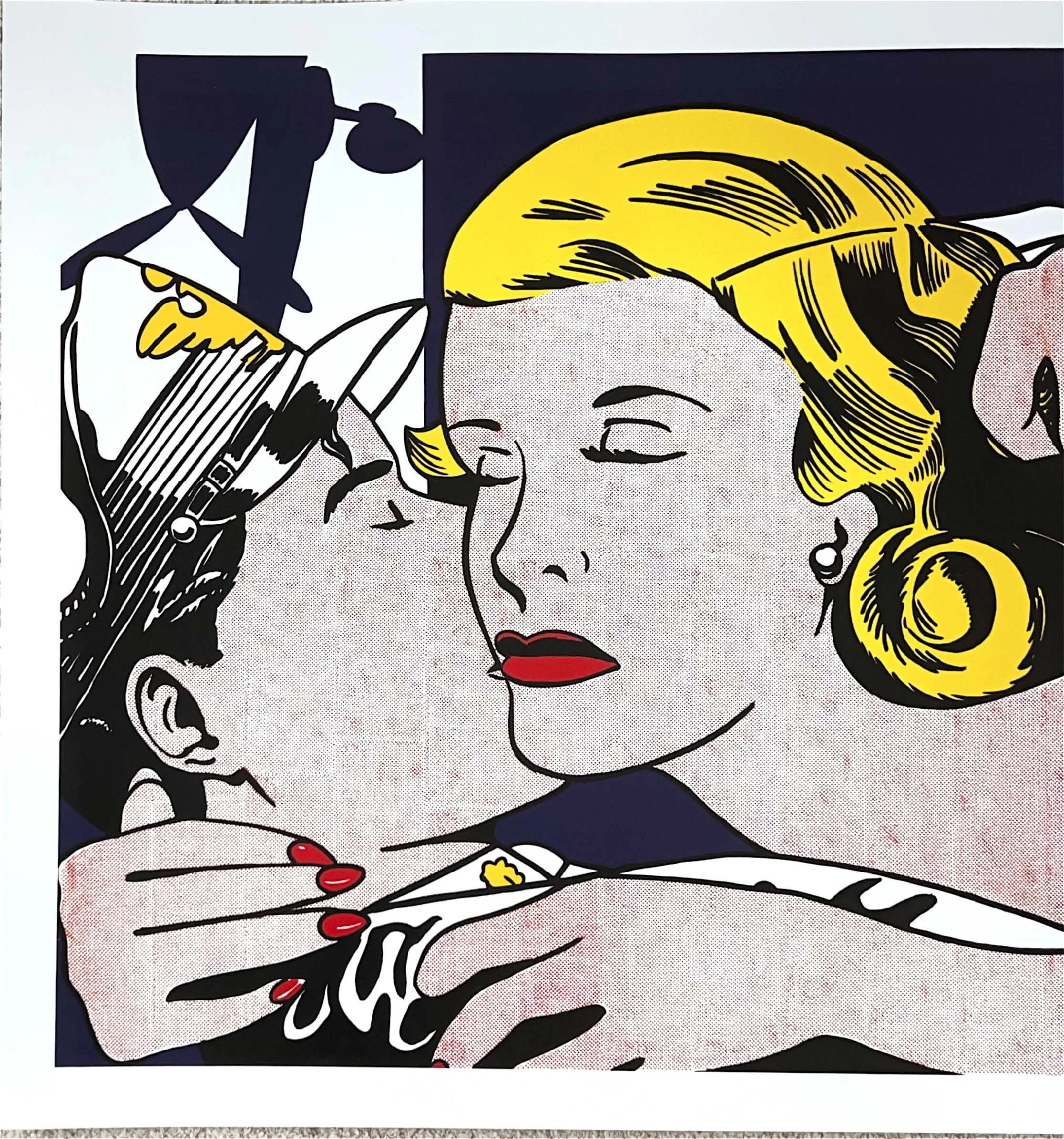 Big Painting n6 print by Roy Lichtenstein - Dope! Gallery