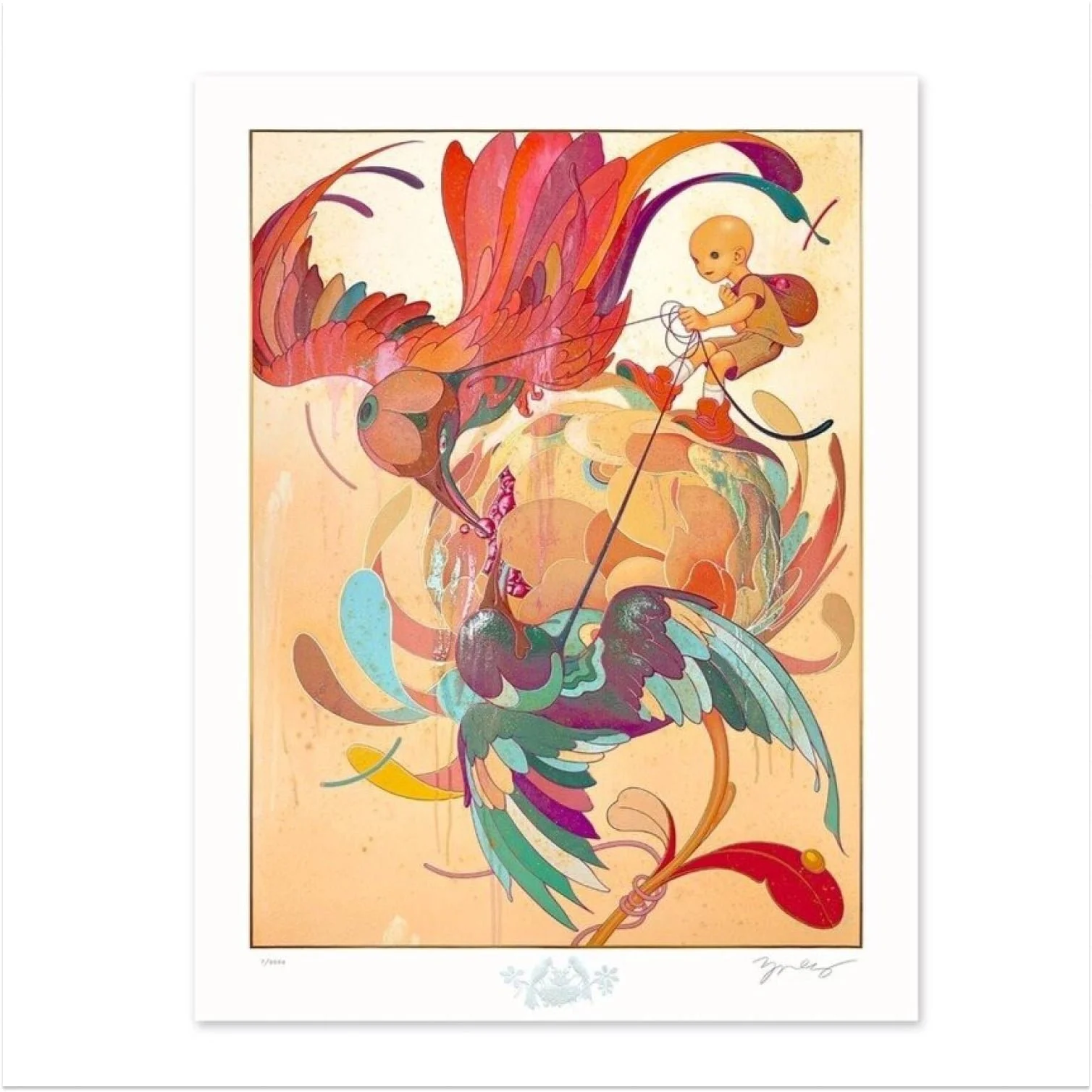BTS Seven Phases Solaria limited edition print by James Jean from 2021 ...