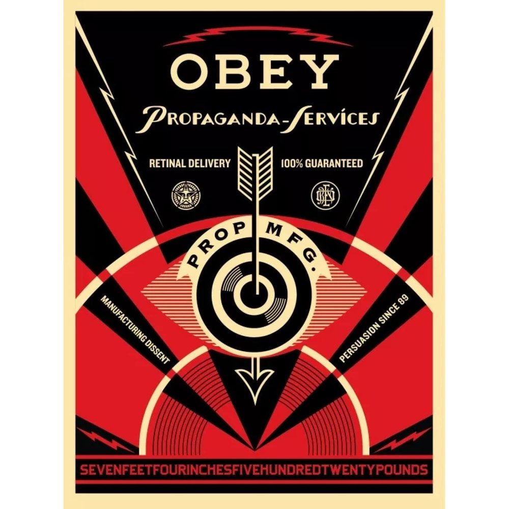 Obey Propaganda Posters New Releases In Limited Edition Art Prints And