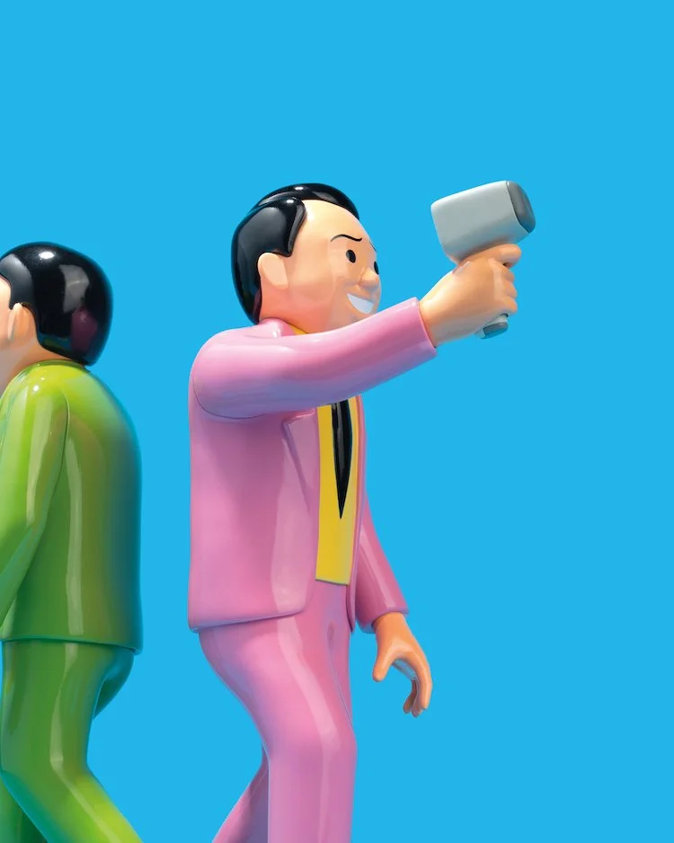 Lamp man is a limited sculpture by Joan Cornella, limited in 300 - Dope ...
