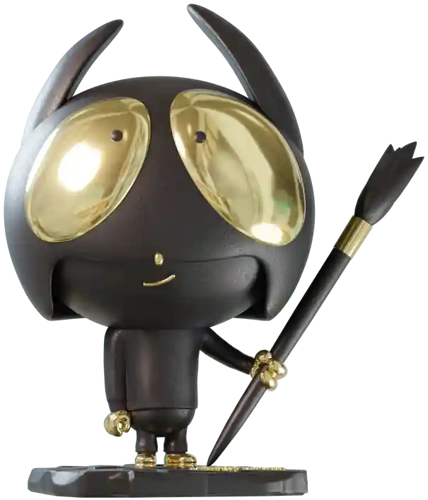 Edgar Plans Lil'Heros Legendary Gold Art Toy - Dope! Gallery
