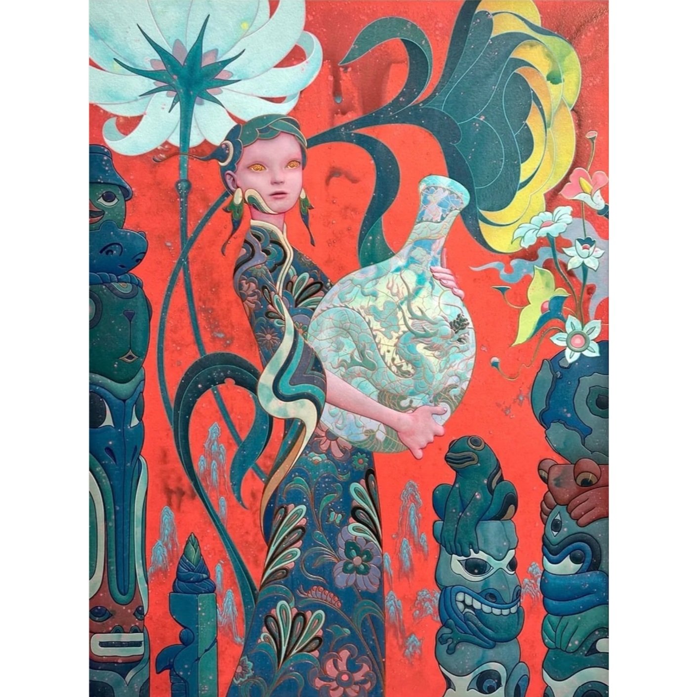 BTS Seven Phases Solaria limited edition print by James Jean from 2021 ...