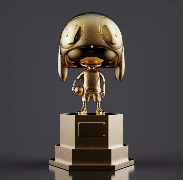 Edgar Plans Lil'Heros Legendary Gold Art Toy - Dope! Gallery