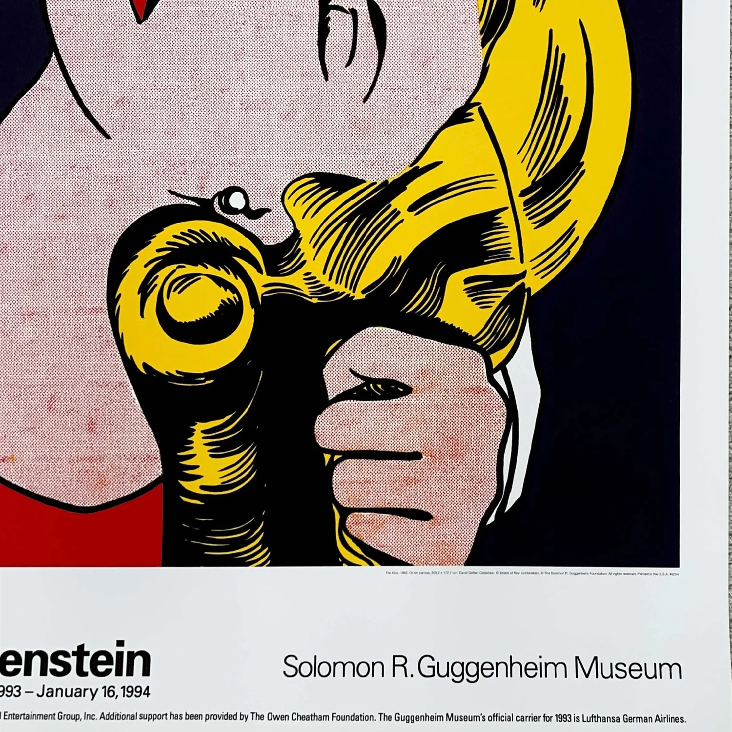 Big Painting n6 print by Roy Lichtenstein - Dope! Gallery