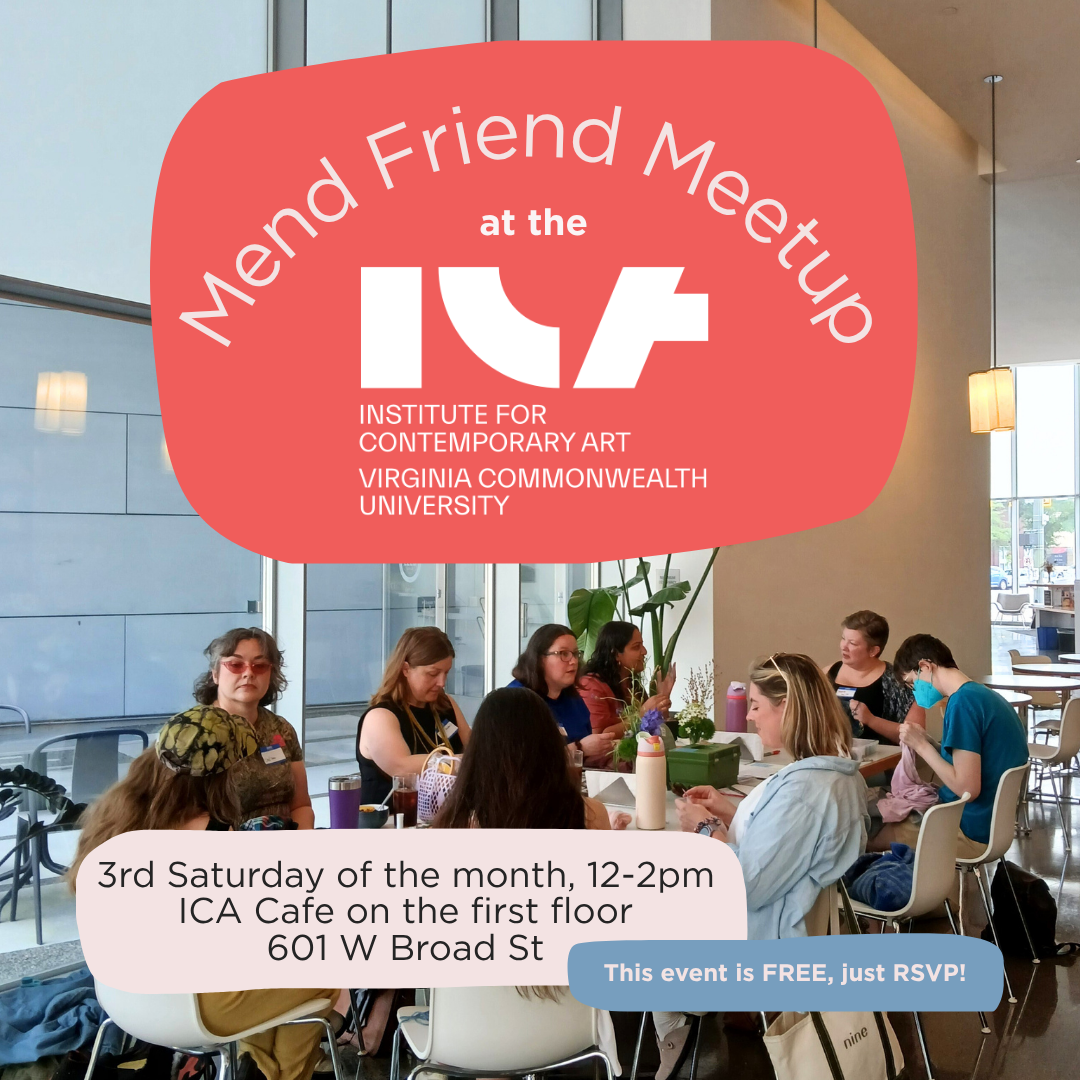 Mend Friend Meetup — Top Stitch Mending