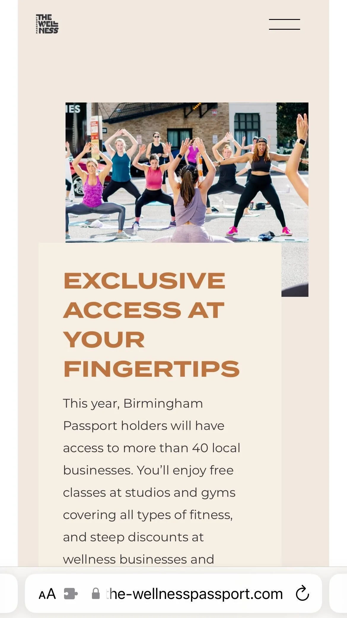 the Wellness Passport