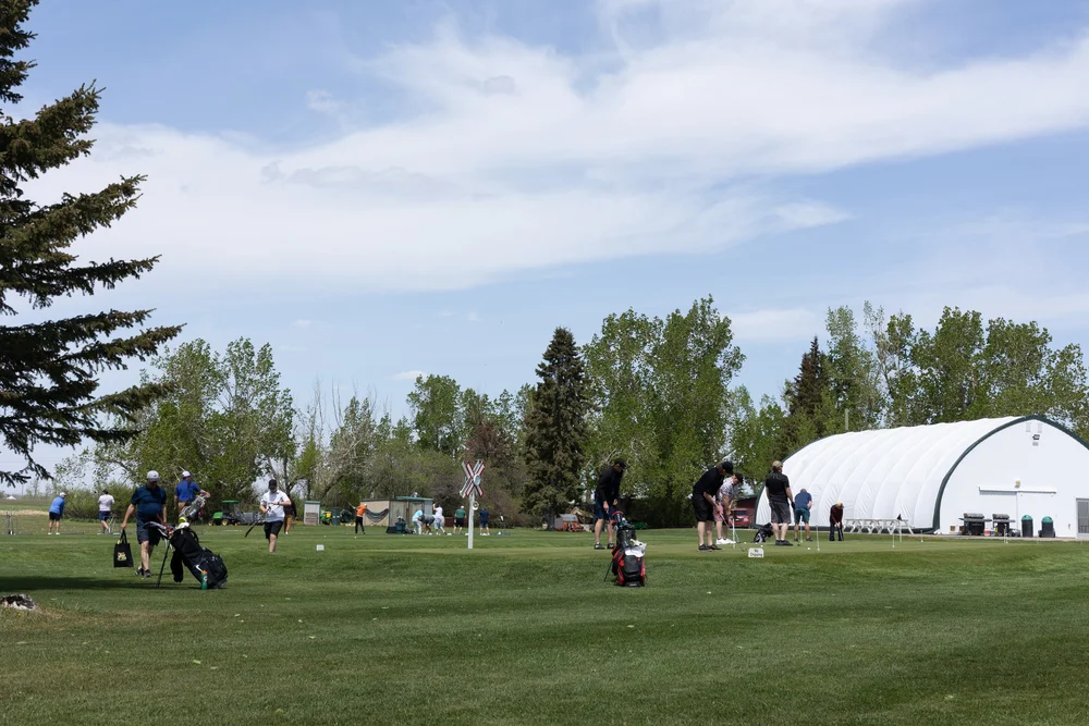 Driving Range — Collicutt Siding Golf Club - Your Home for Prairie Golf