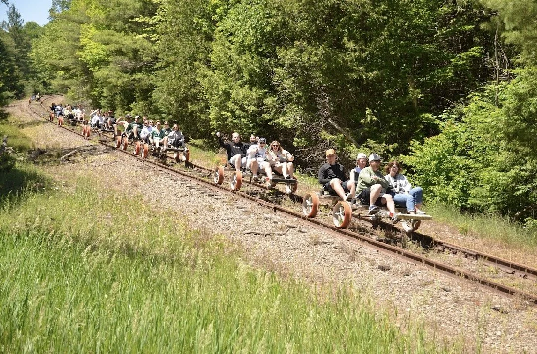 Tours | Rail Biking Tour in Traverse City, MI — Wheels on Rails
