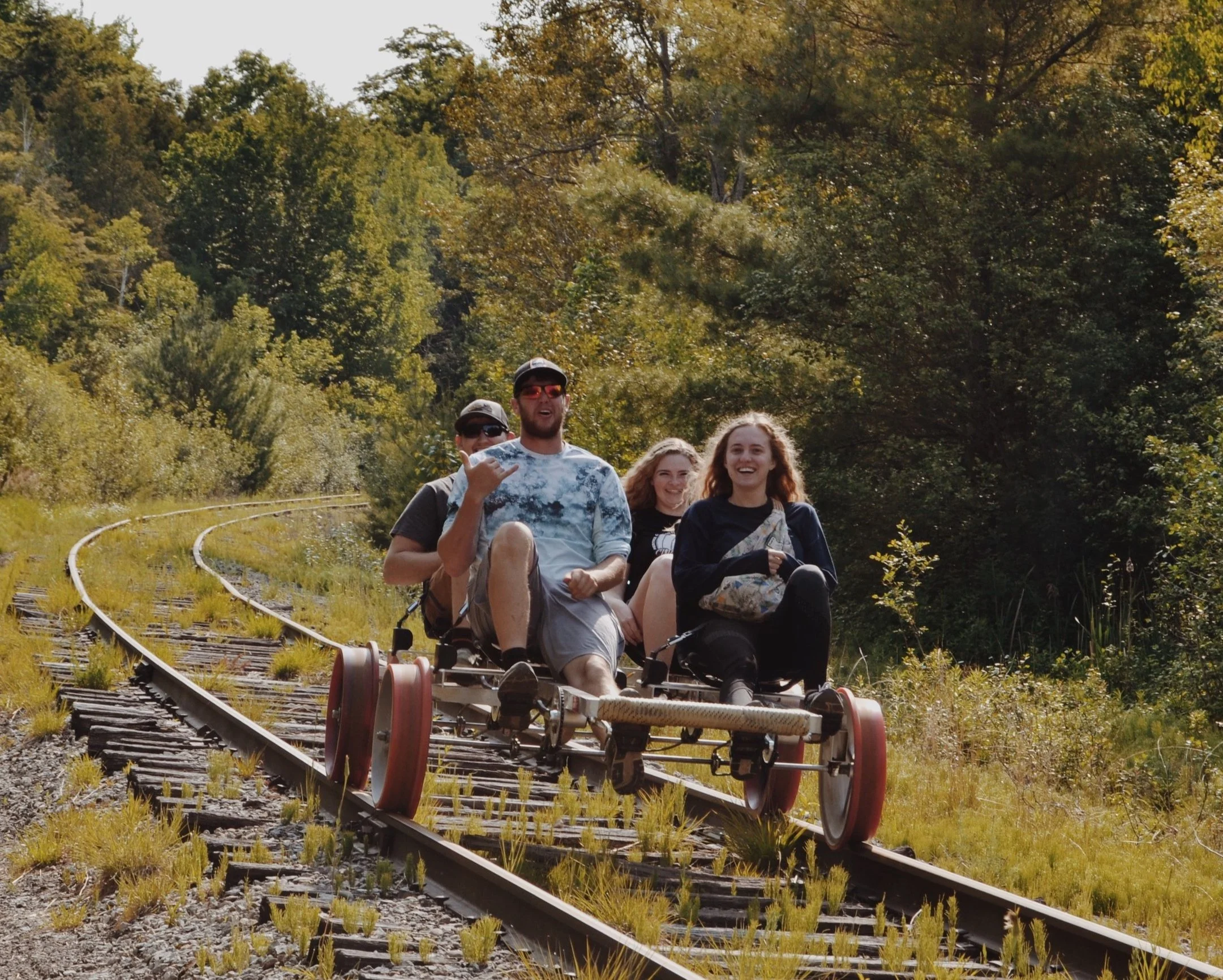 Location | Rail Biking Tour in Traverse City, MI — Wheels on Rails