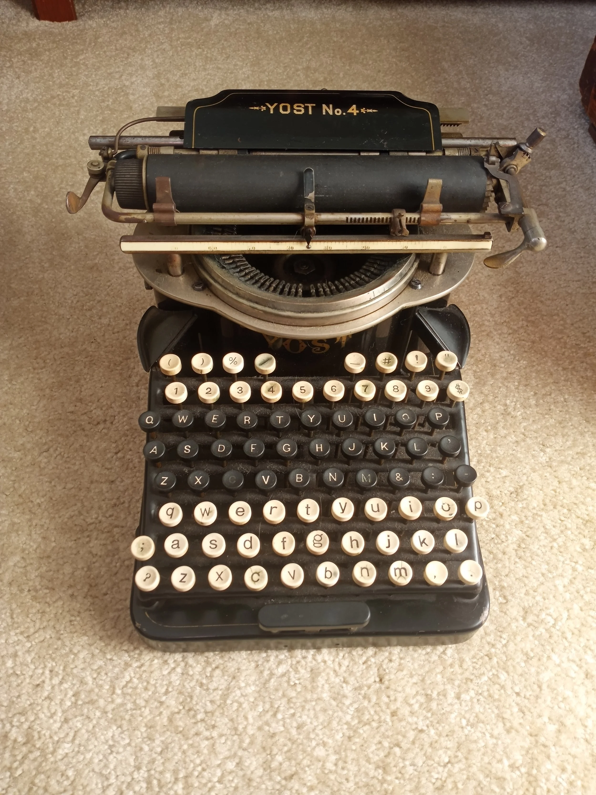 yost 4 typewriter — typewritercollection.com