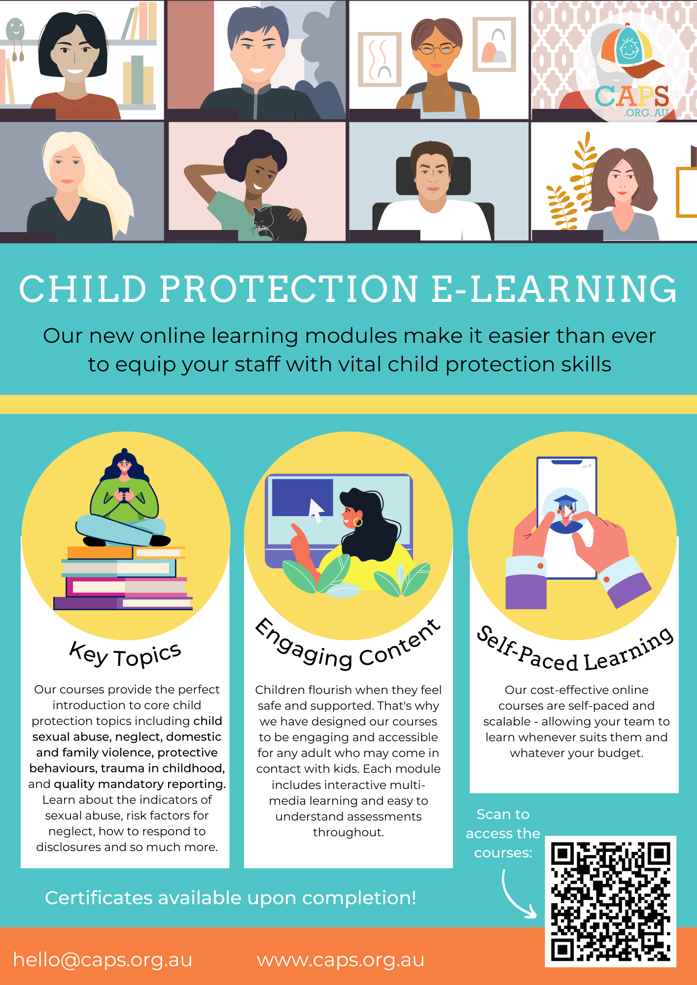 E-Learning — Child Abuse Prevention Service