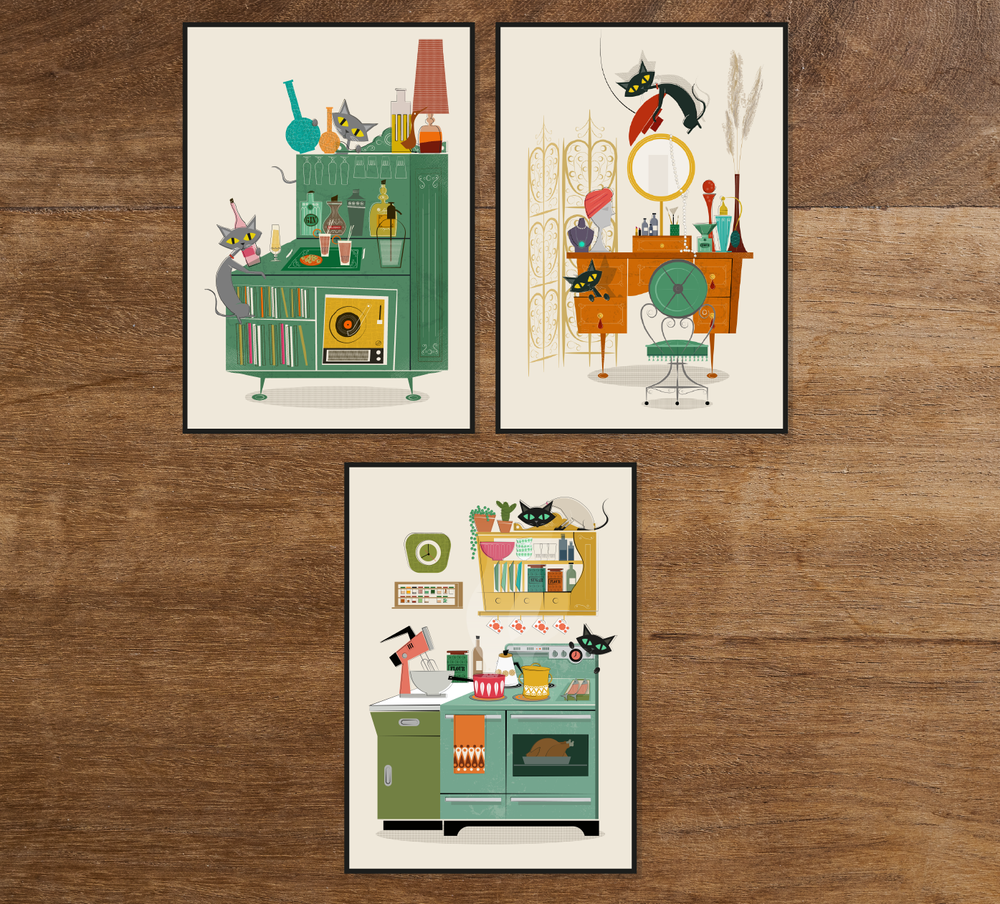 Swallows around the sun — Mr Watson Design