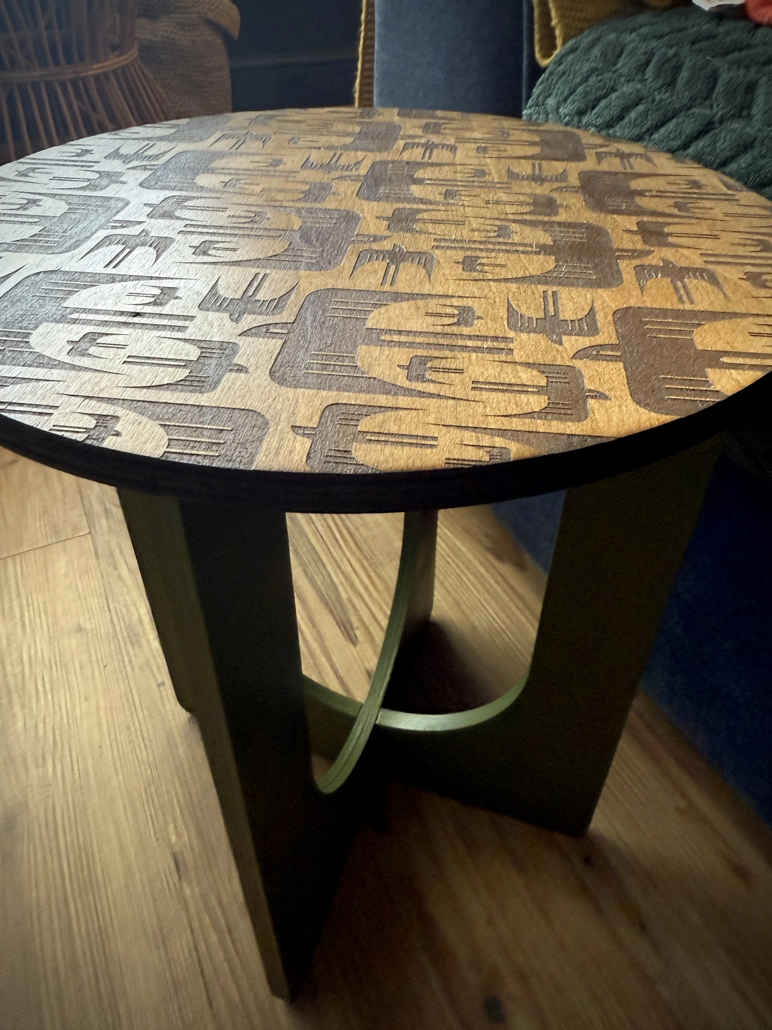 Tables — Bold, Colourful Retro inspired art prints — Mr Watson Design