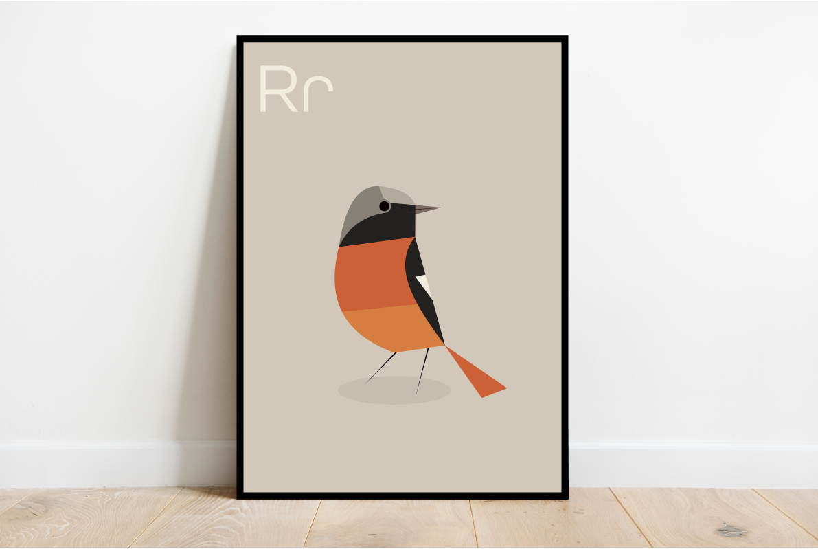 Bold, Colourful Retro inspired art prints — Mr Watson Design