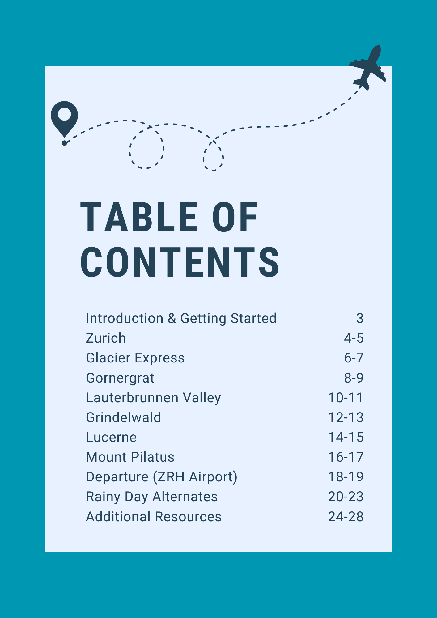 Shop Official Traveling Swiss Itineraries — The Traveling Swiss