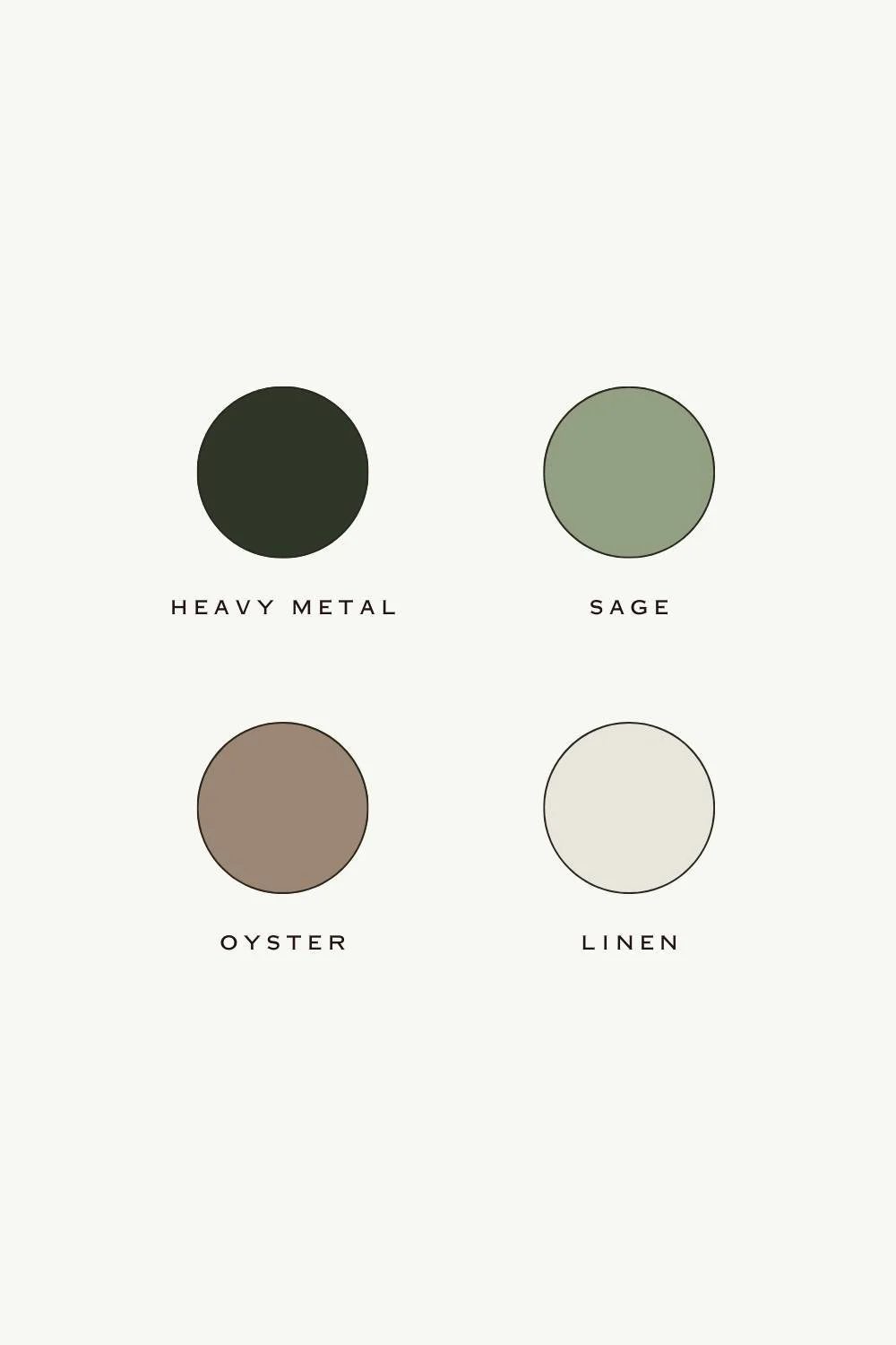Green Colour Palette Inspiration — Kinley Creative