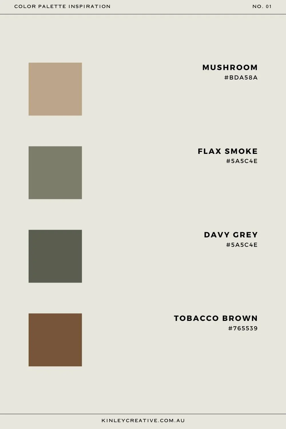 Dark Summer Color Palette Inspiration — Kinley Creative