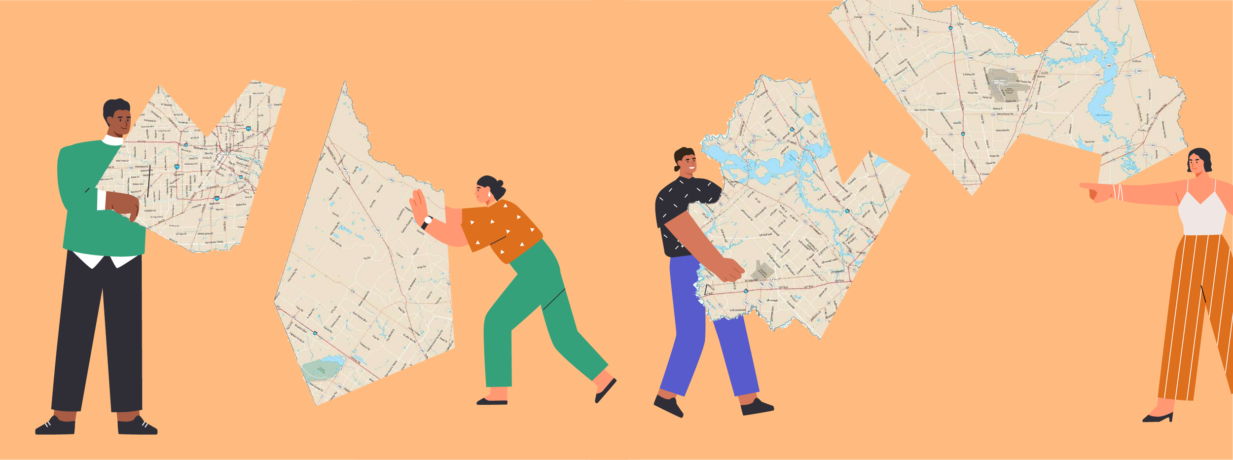 Unity Maps — Houston in Action