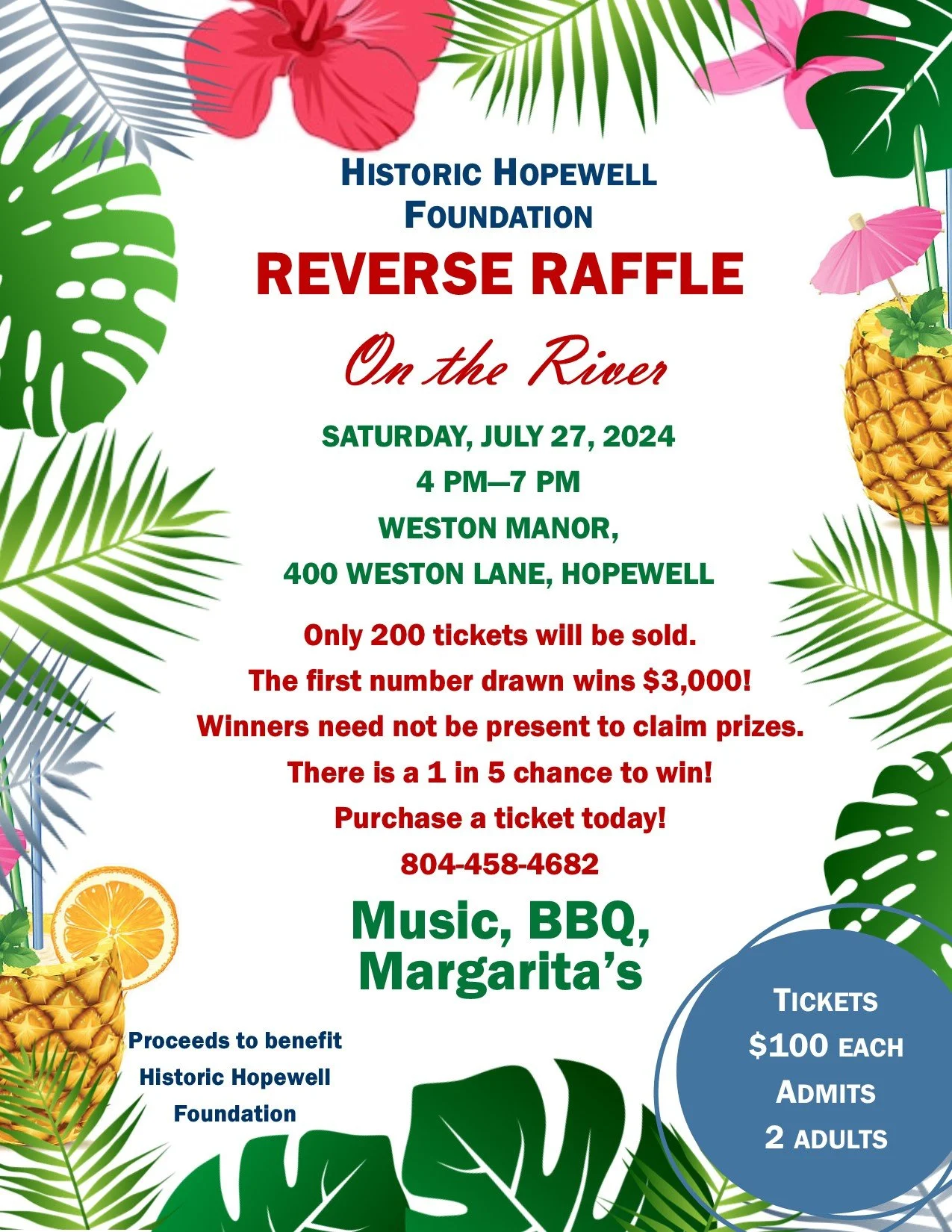 Events Schedule — Historic Hopewell Foundation