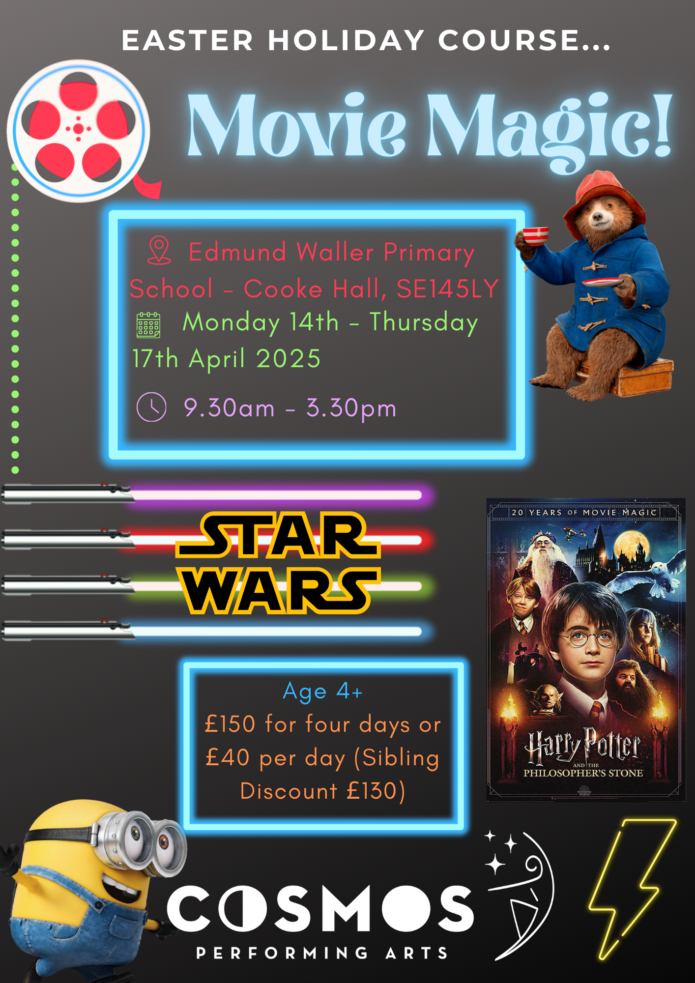 Cosmos Holiday Schemes — Cosmos Performing Arts