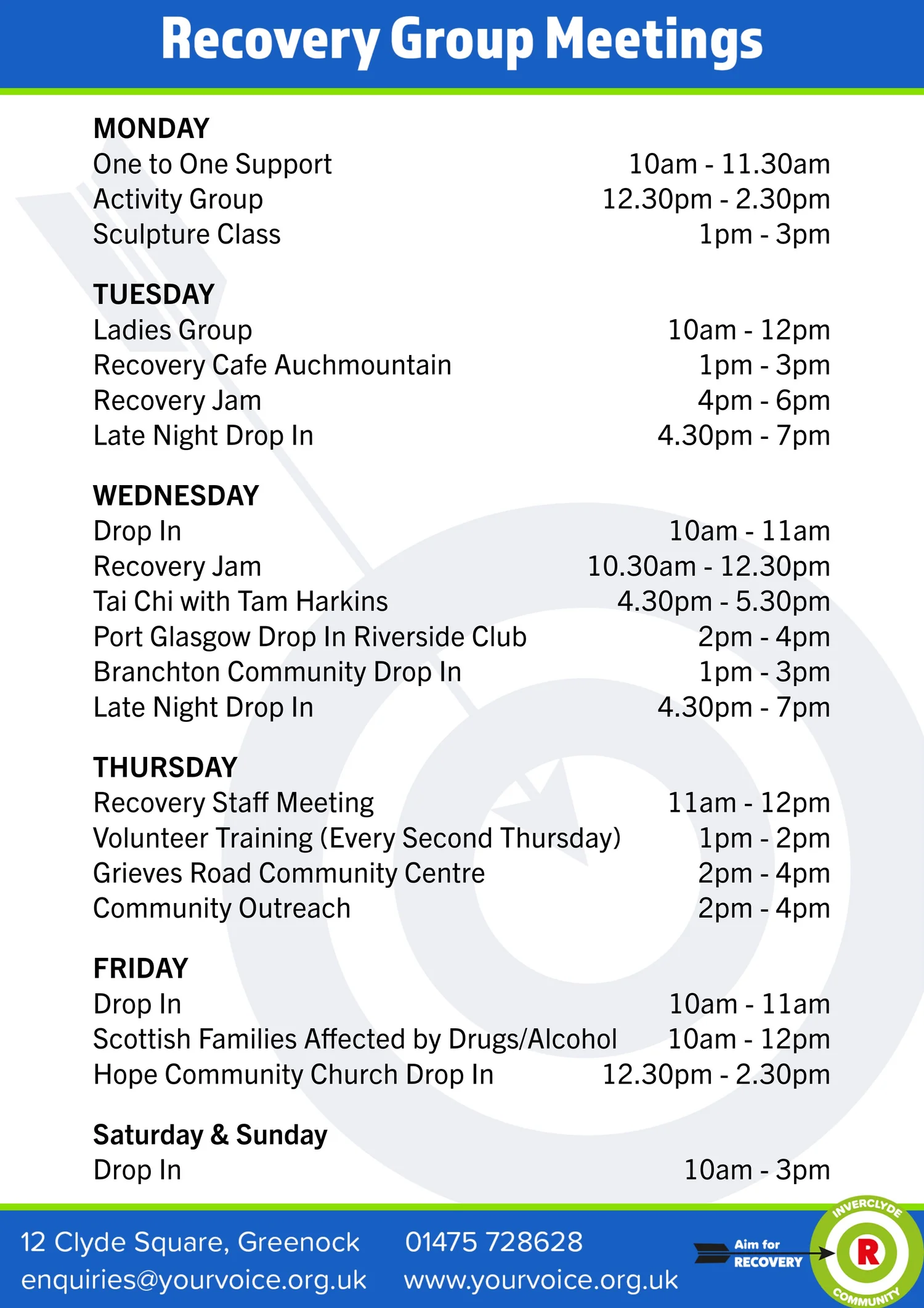 Resources — Your Voice