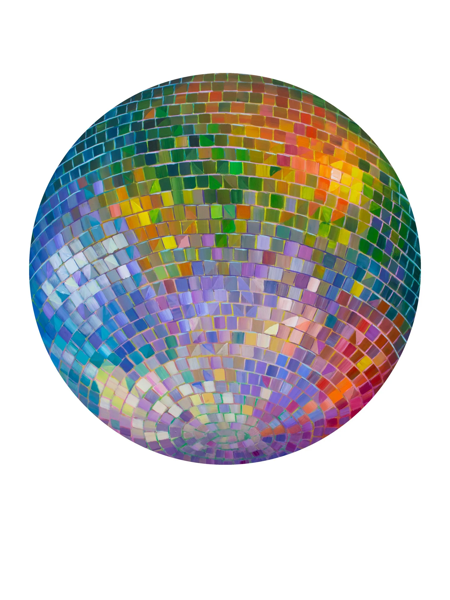 Colorful Disco Ball