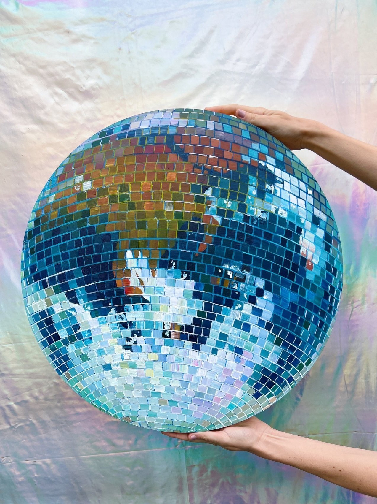 disco ball canvas prints | Shop Unique Art — Not Sorry Art