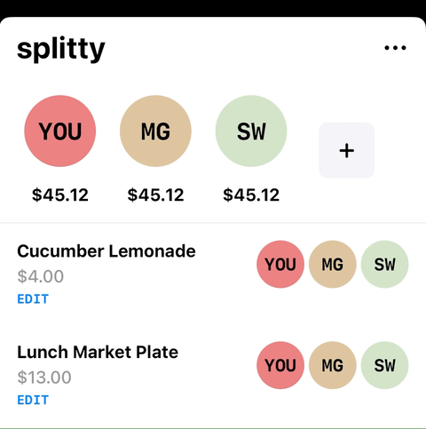 splitty - bills made easy
