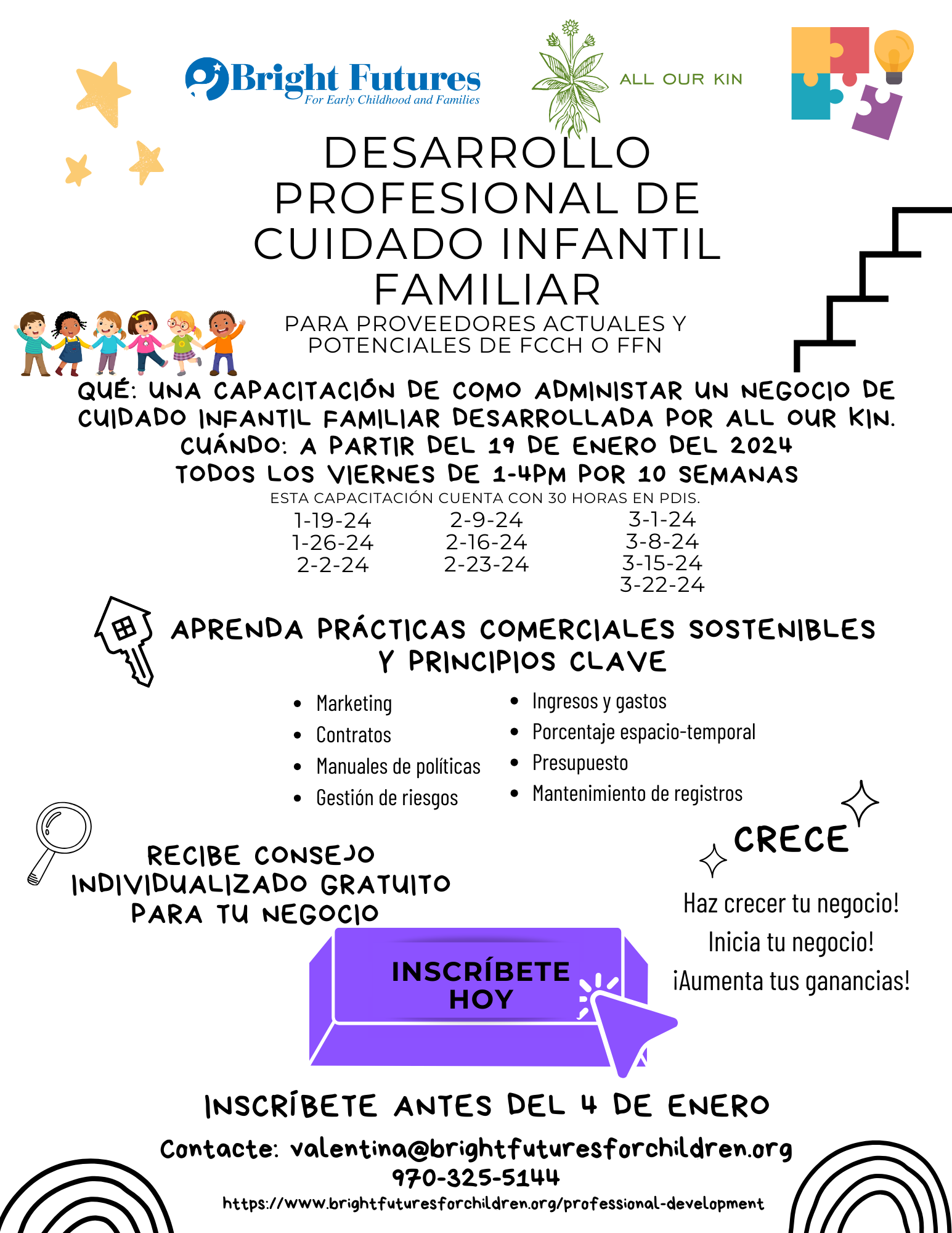 Professional Development — Bright Futures