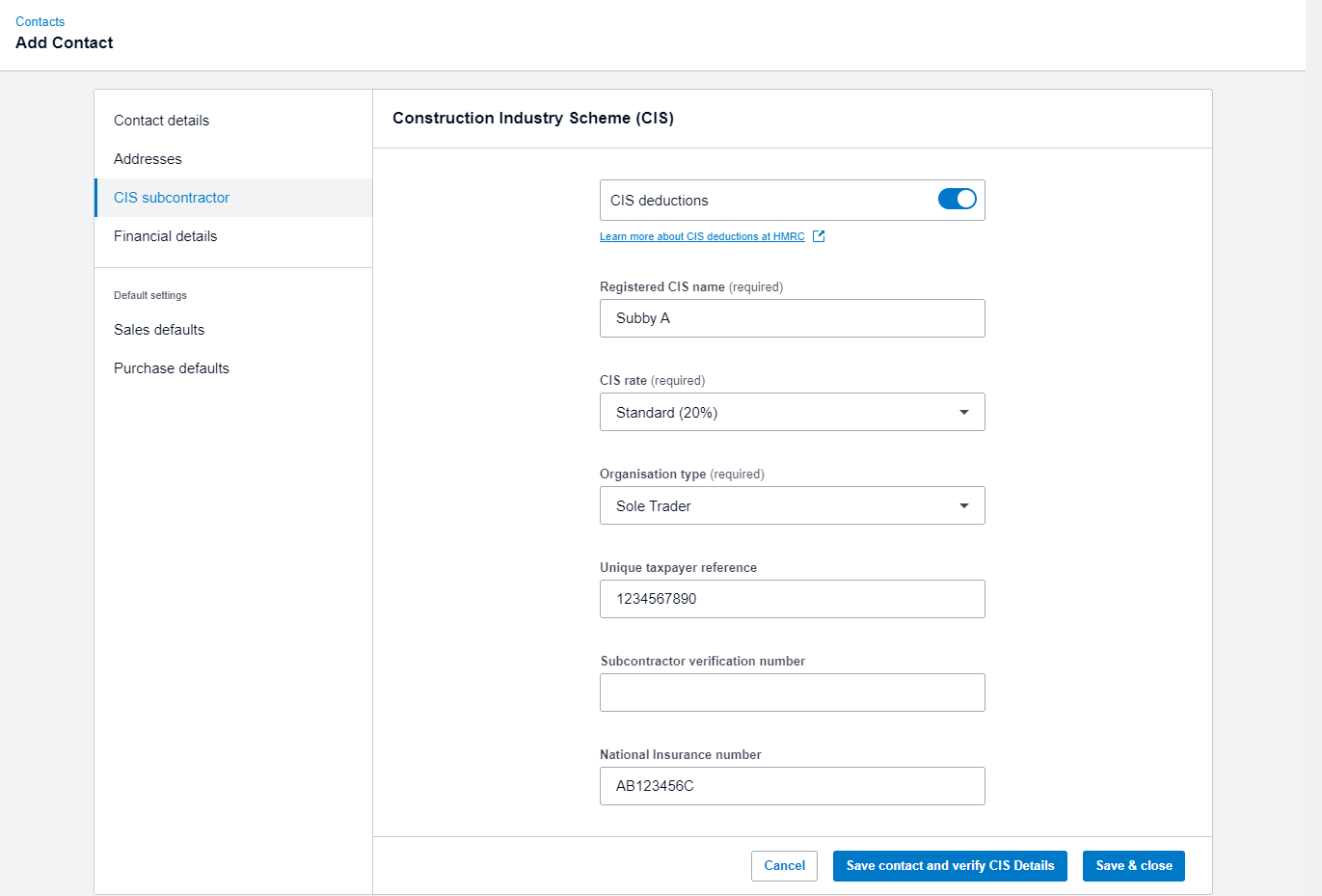 Contractors Obligations Under the CIS: What you need to know — JKD Online Accountants | Poole ...