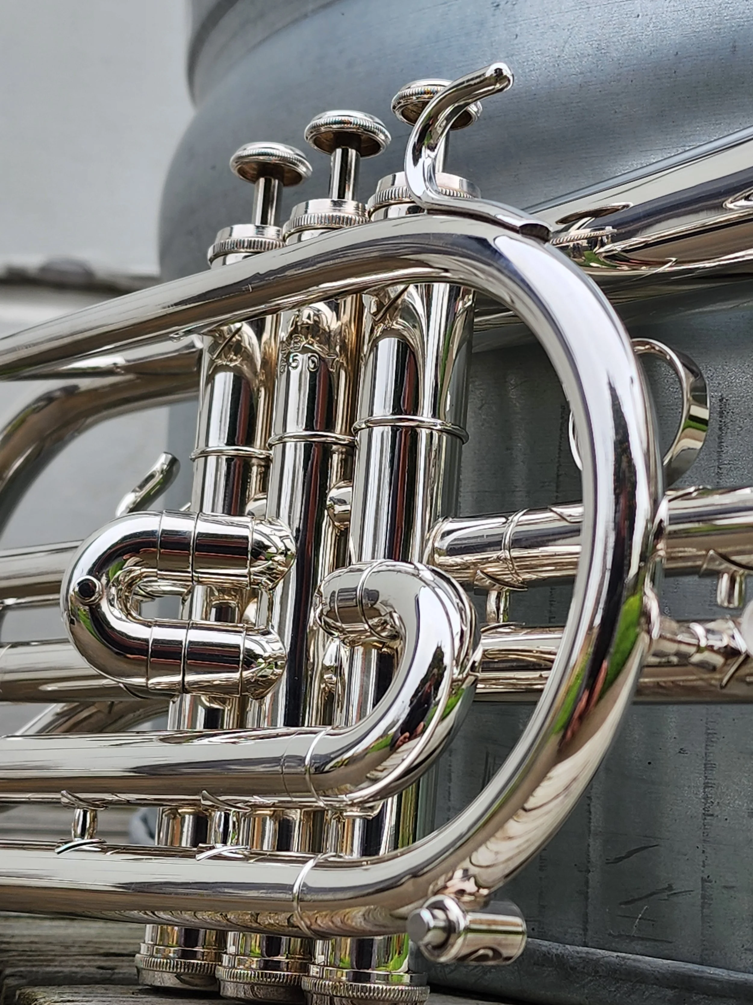 Kanstul Model 1506 C Rotary Trumpet — Brass Mavens