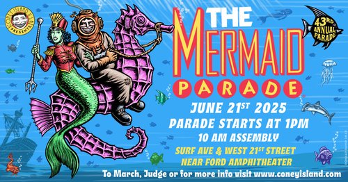 The 43nd Annual Mermaid Parade — Coney Island USA