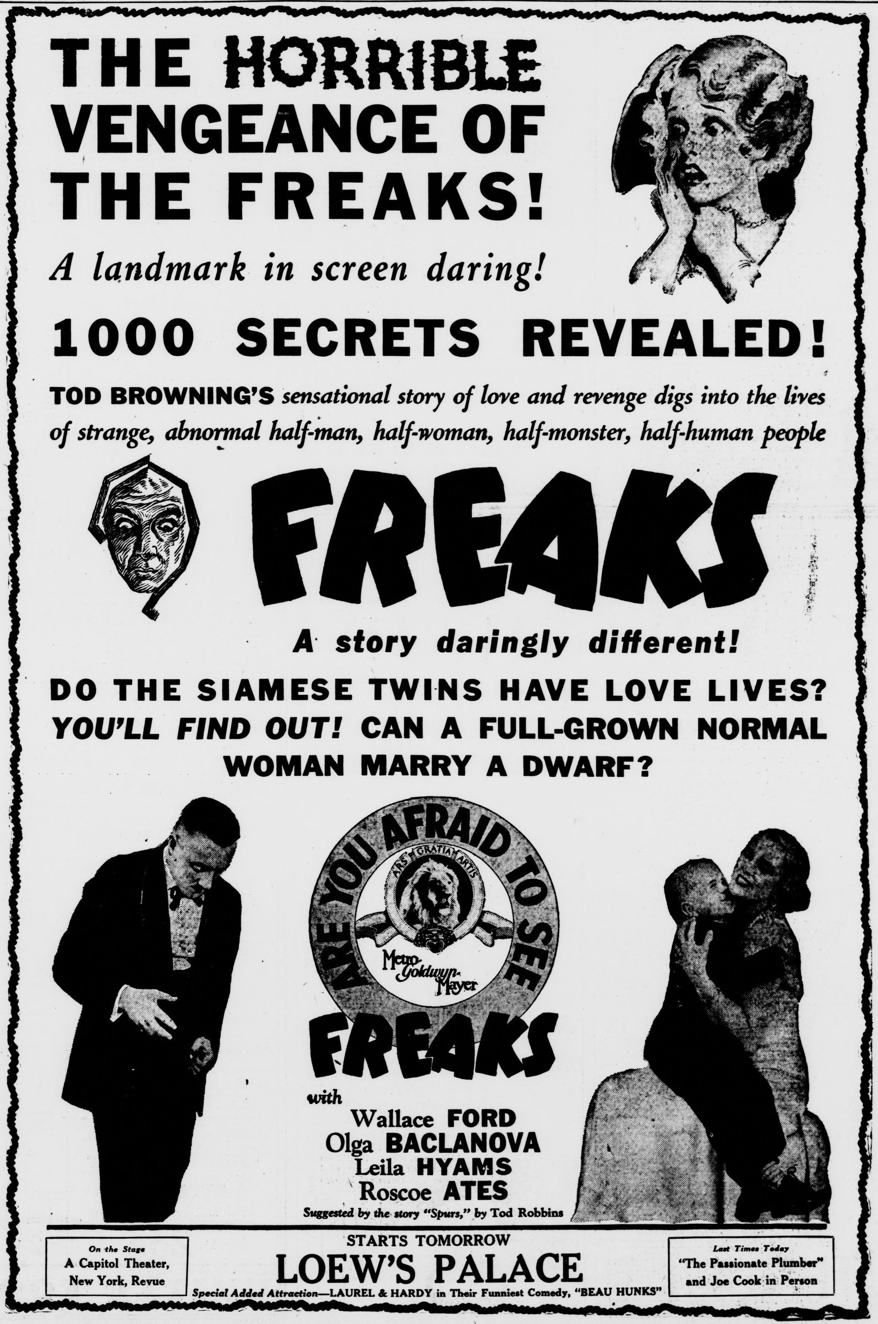 Freaks 1932 Cast Koo Koo