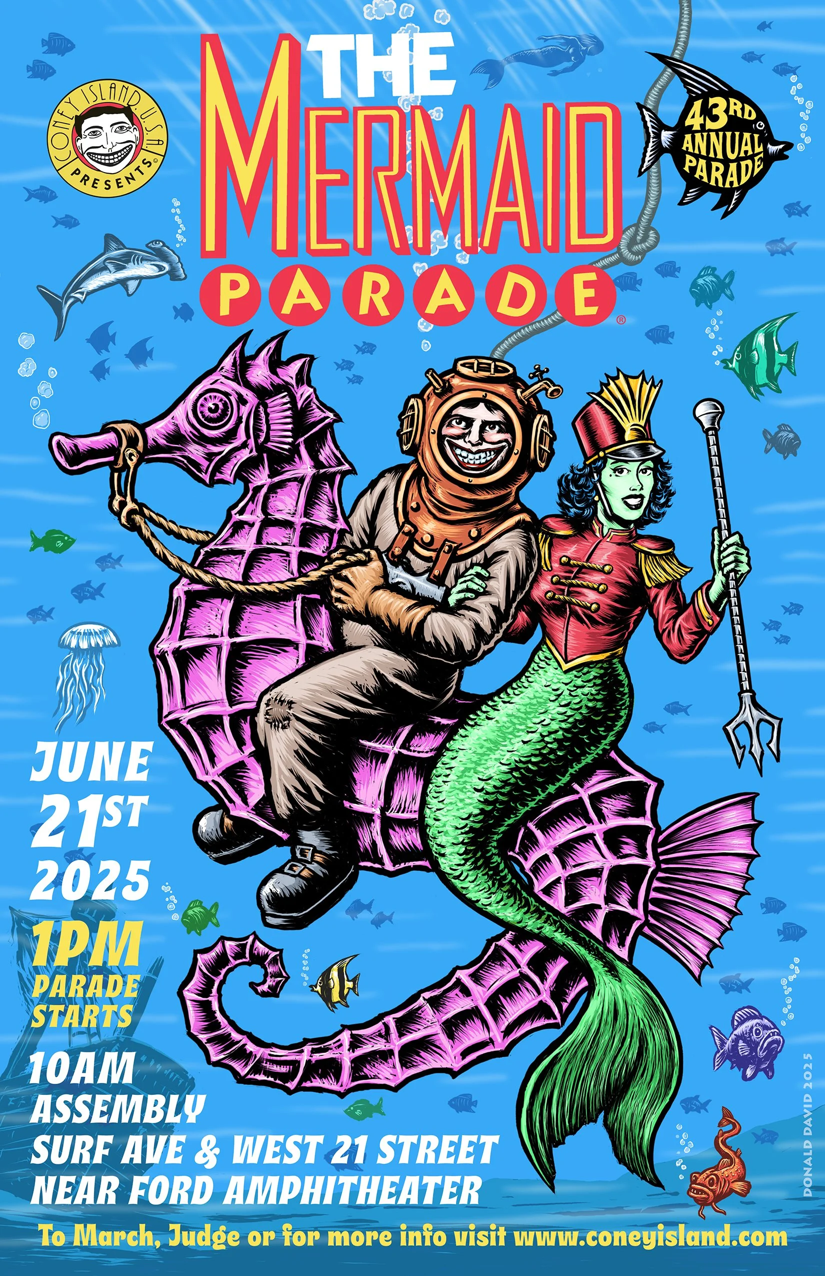 The Mermaid Parade — Coney Island USA