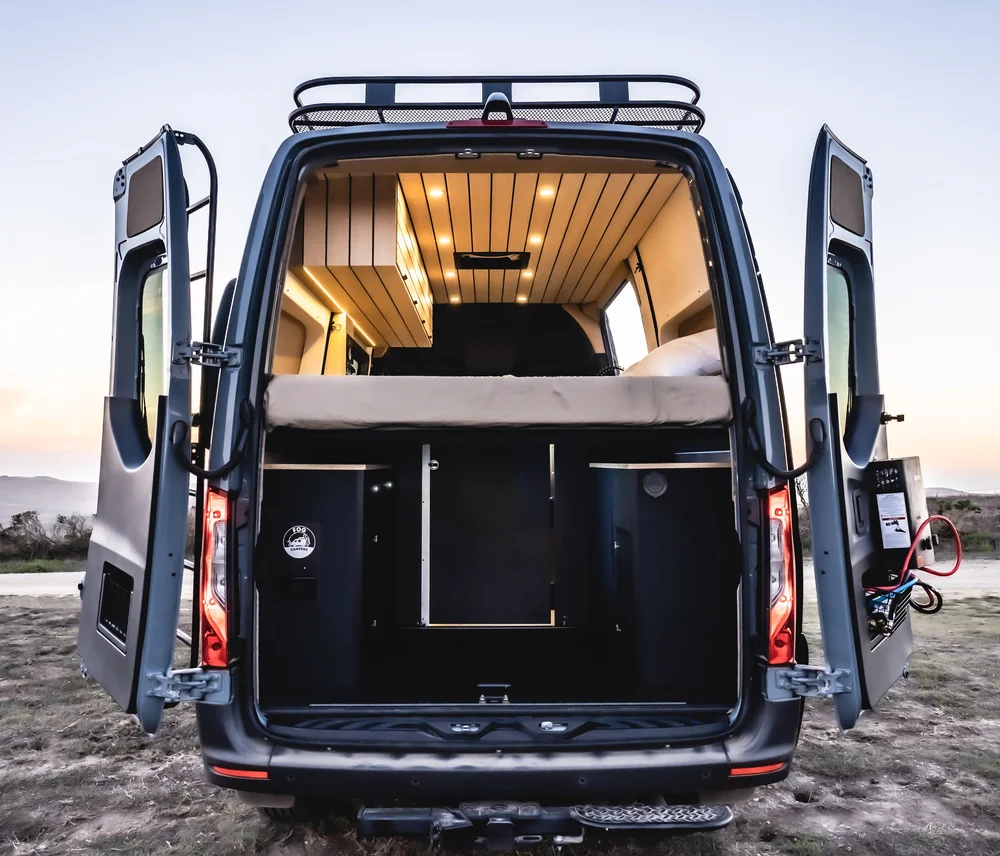 Laguna Sprinter Camper Van Rental | FOG Campers — Fairfax Off Grid Camper Vans